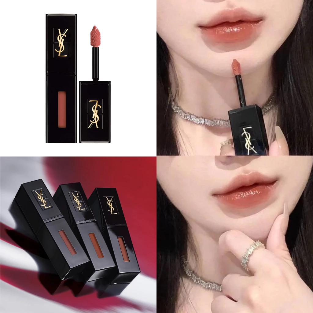 Son Bóng YSL Yves Saint Laurent Vinyl Cream Lip Stain 5.5ml | Shopee ...