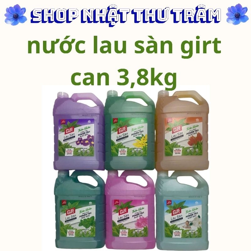 Nước lau sàn Gift [ can 3.8kg ] | Shopee Việt Nam