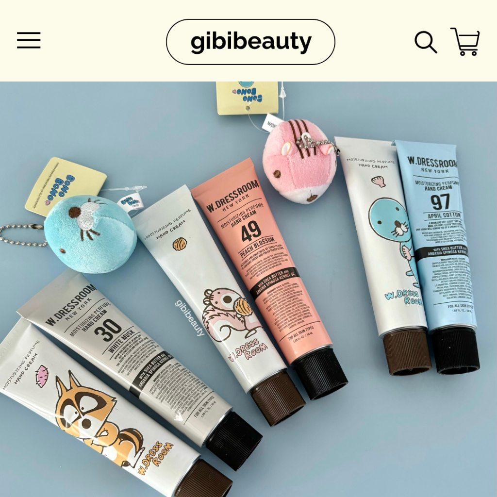 [KÈM KEYRING] Kem tay W.DRESSROOM Moisturizing Perfume Hand Cream 50ml ...