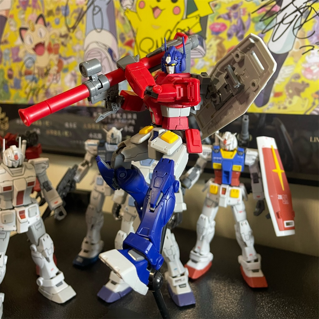 [CÓ SẴN] Mô Hình lắp ráp HG GTO RX-78-2 Optimus Prime Ver 1/144 (Tặng 2 ...