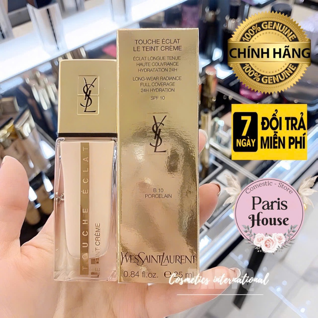[Date Mới +Bill] Kem Nền YSL Nắp Vàng Cao Cấp Tạo Lớp Nền Căng Mướt ...