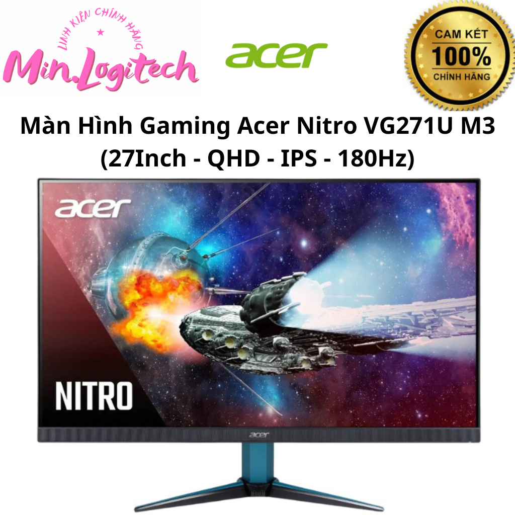 Màn Hình Gaming Acer Nitro VG271U M3 (27Inch - QHD - IPS - 180Hz) - Sản ...