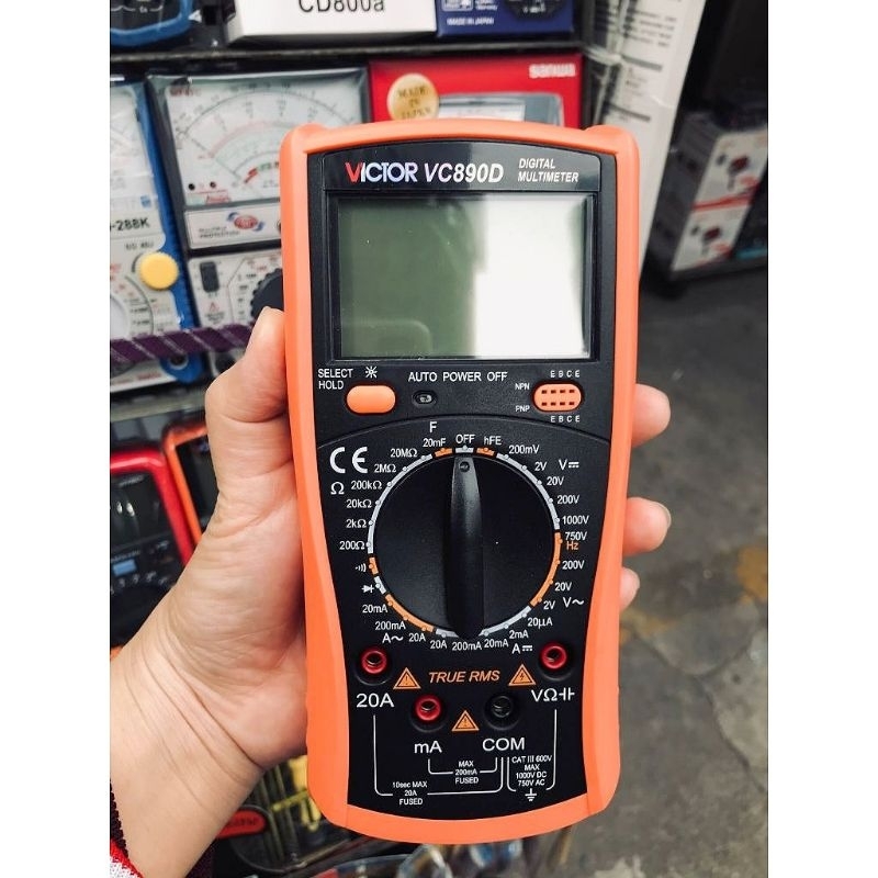 Đồng hồ vạn năng VICTOR VC-890D | Shopee Việt Nam