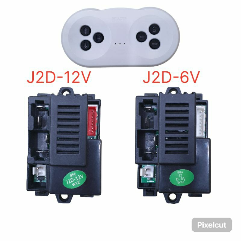Bộ điều khiển J2D-6V| J2D-12V 7 chân pin tín hiệu cho xe ô tô điện trẻ ...