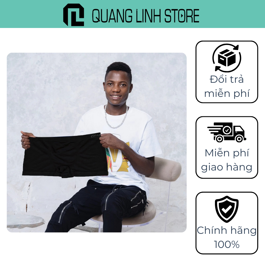 Set Combo 3 Quần Sịp, Quần Lót Boxer Cho Nam QA02 - 80% Polymide, 10% ...