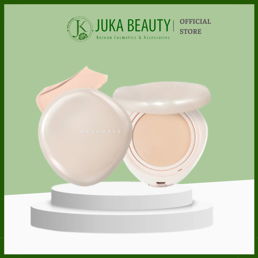 (KÈM LÕI) Phấn nước Wakemake Water Glow Coating Balm Cushion SPF30 PA++ 12.5g | Shopee Việt Nam