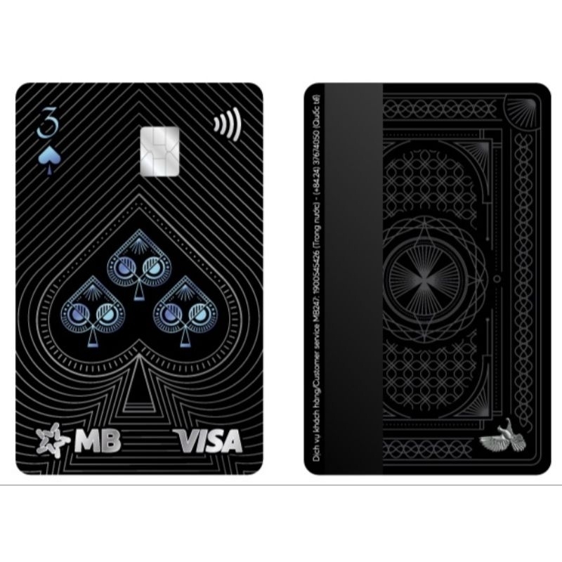 THẺ VISA MB HI COLLECTION 3 BÍCH | Shopee Việt Nam
