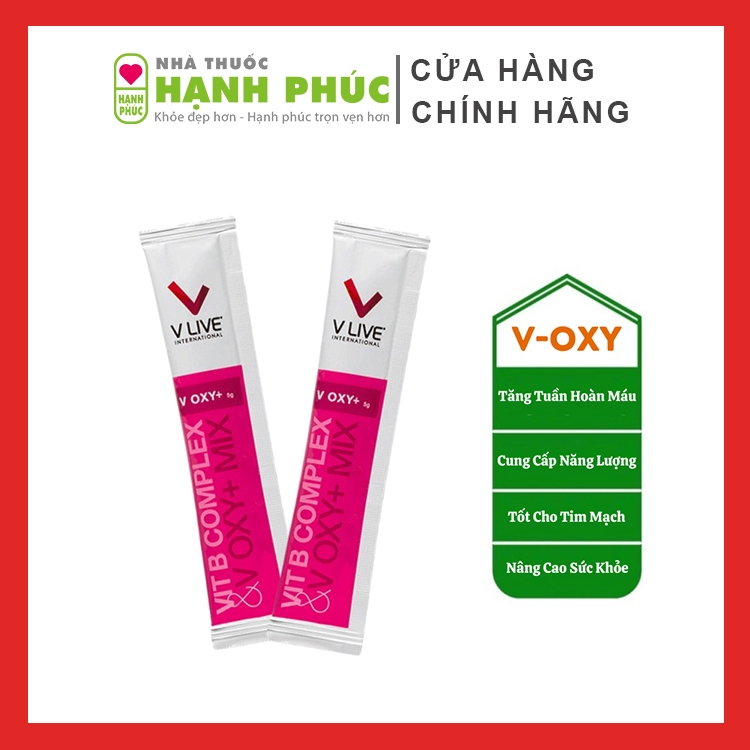 [Gói lẻ] V Oxy+ V Line Thực Phẩm Bảo Vệ Sức Khỏe Giúp Tăng Khả Năng Hấp ...