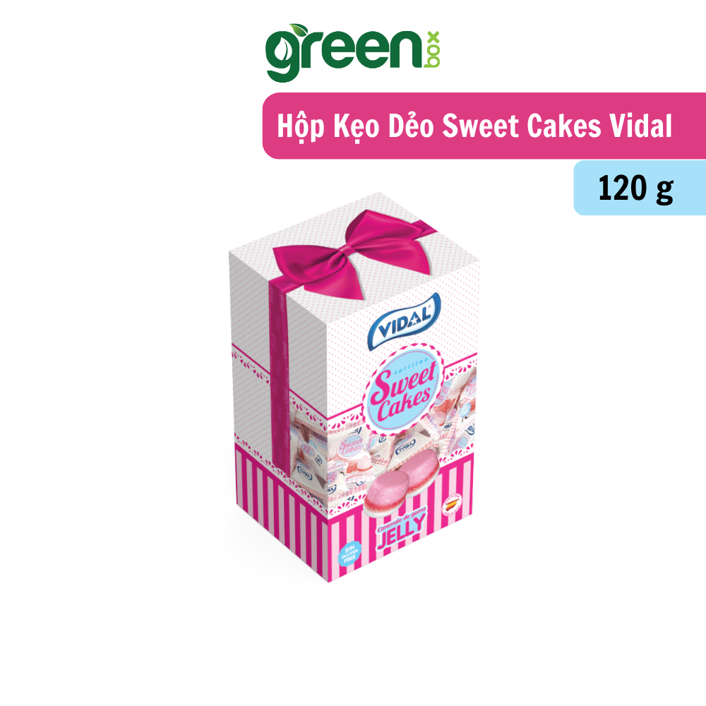Hộp Kẹo Dẻo Sweet Cakes Vidal Cao Cấp 120g | Shopee Việt Nam