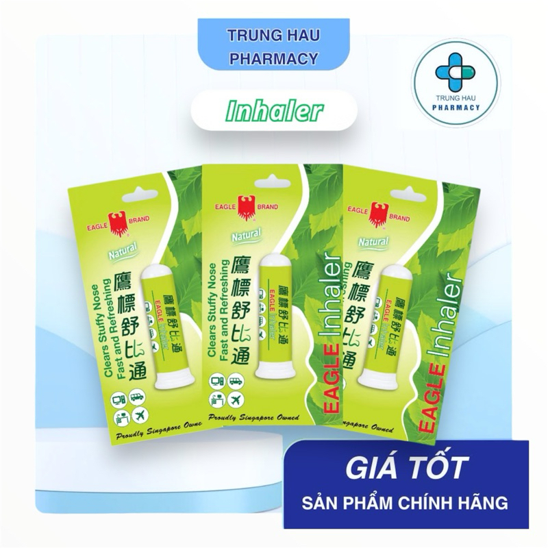 Ống hít thông mũi con ó Eagle Inhaler (1.1g) - Nhà Thuốc Trung Hậu ...