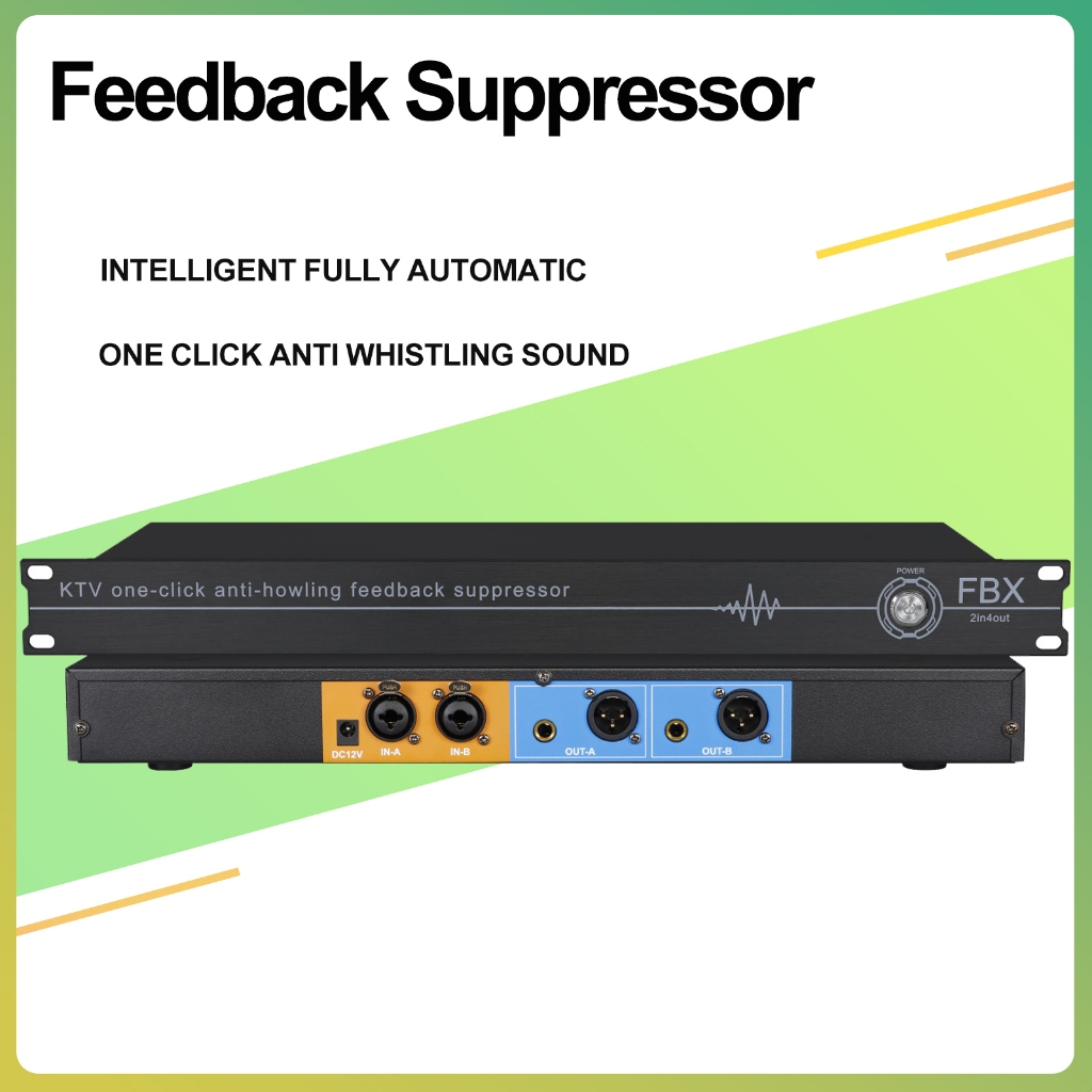 Thiết Bị Chống Hú Feedback Suppressor, Khả Năng Chống Hú Mạnh, Không ...