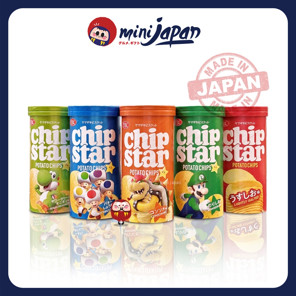 Bánh snack khoai tây lát YBC chipstar hộp 50gr, nhiều vị | Shopee Việt Nam
