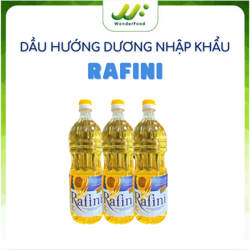 Dầu ăn hướng dương Rafini - dầu ăn nhập khẩu 100% từ hạt hướng dương | Shopee Việt Nam