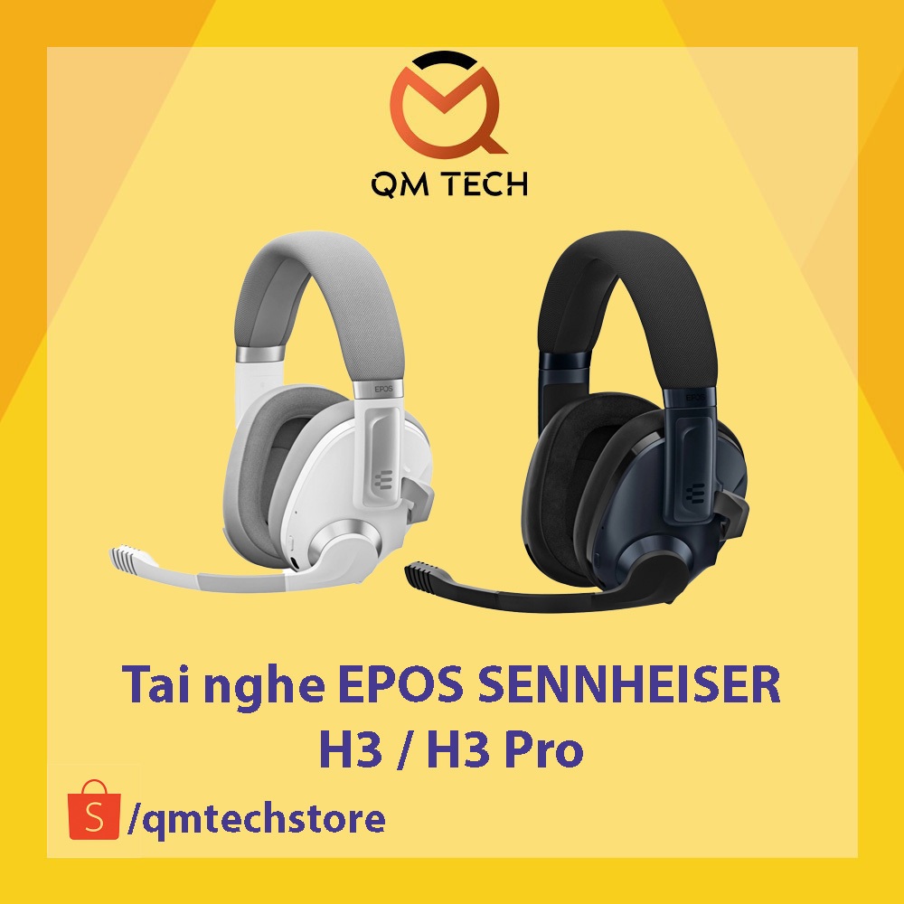 [LIKENEW - BH6T] Tai nghe gaming không dây EPOS H3 / H3 Pro Wireless - QMTECHSTORE | Shopee Việt Nam