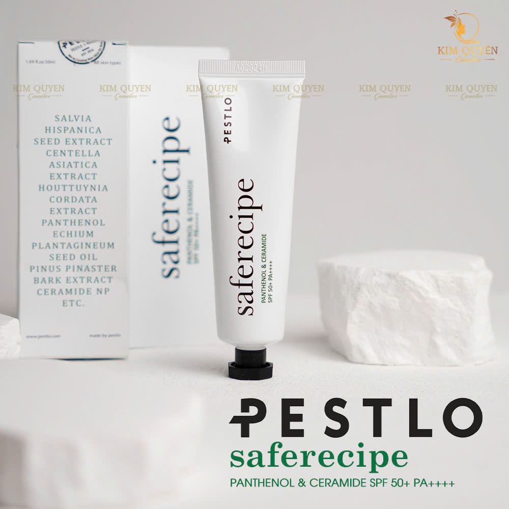 [PESTLO] Kem chống nắng vật lý PESTLO Safe Recipe Sun Essence SPF50 PA ...