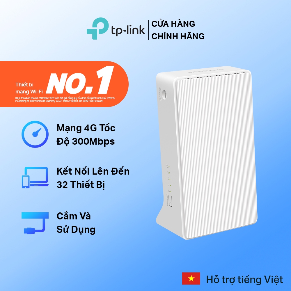 Bộ Phát Wifi 4G LTE Không Dây Mercusys MB112-4G Chuẩn N Tốc Độ 300 Mbps | Shopee Việt Nam