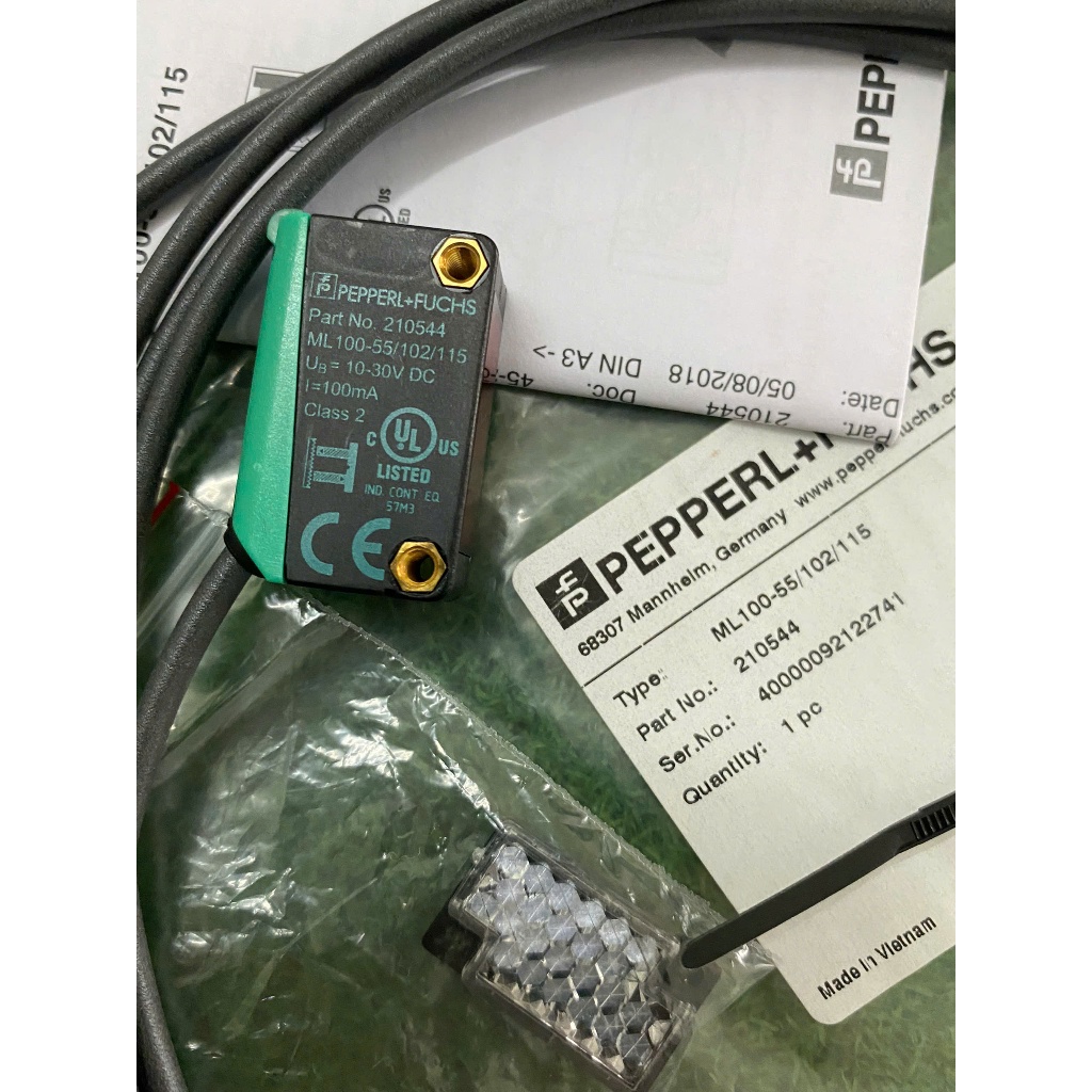 Cảm biến quang ML100-55/102/115 P+F Part no. 210544 Pepperl+Fuchs ...