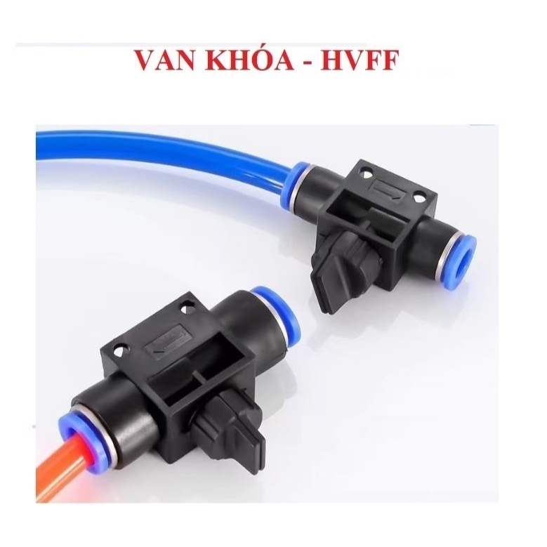 Van khóa khí nén HVFF bằng nhựa van đóng ngắt khí nén dùng cho ống khí 4-6-8-10-12mm | Shopee ...
