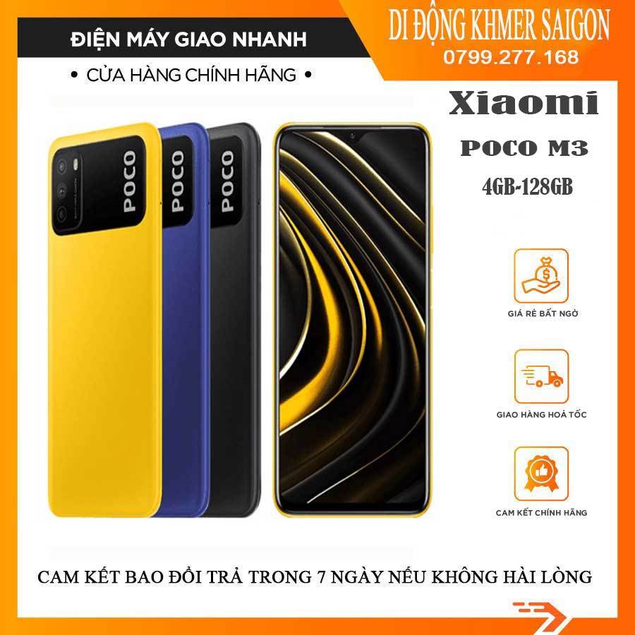 Điện thoại Xiaomi POCO M3 Ram 4G bộ nhớ 128GB máy zin đẹp chính hãng ...