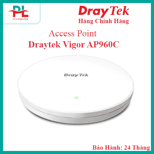 Access Point Dual-Band WI-Fi 6 AX1800 Draytek Vigor AP960C - Hàng Chính ...