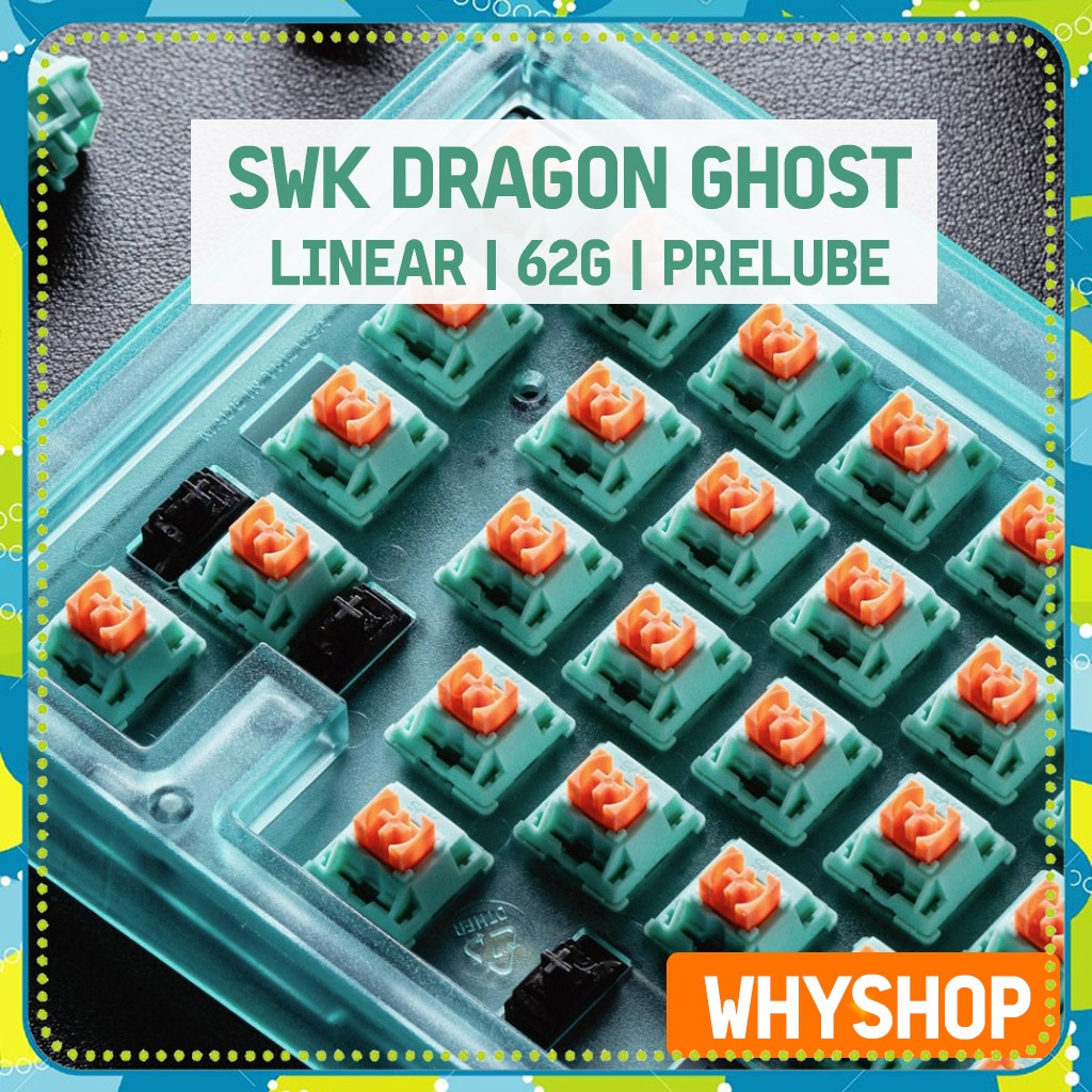[Hot] Switch SWK Dragon Ghost | Linear 62g Công tắc bàn phím cơ chính hãng đã prelube | Shopee ...