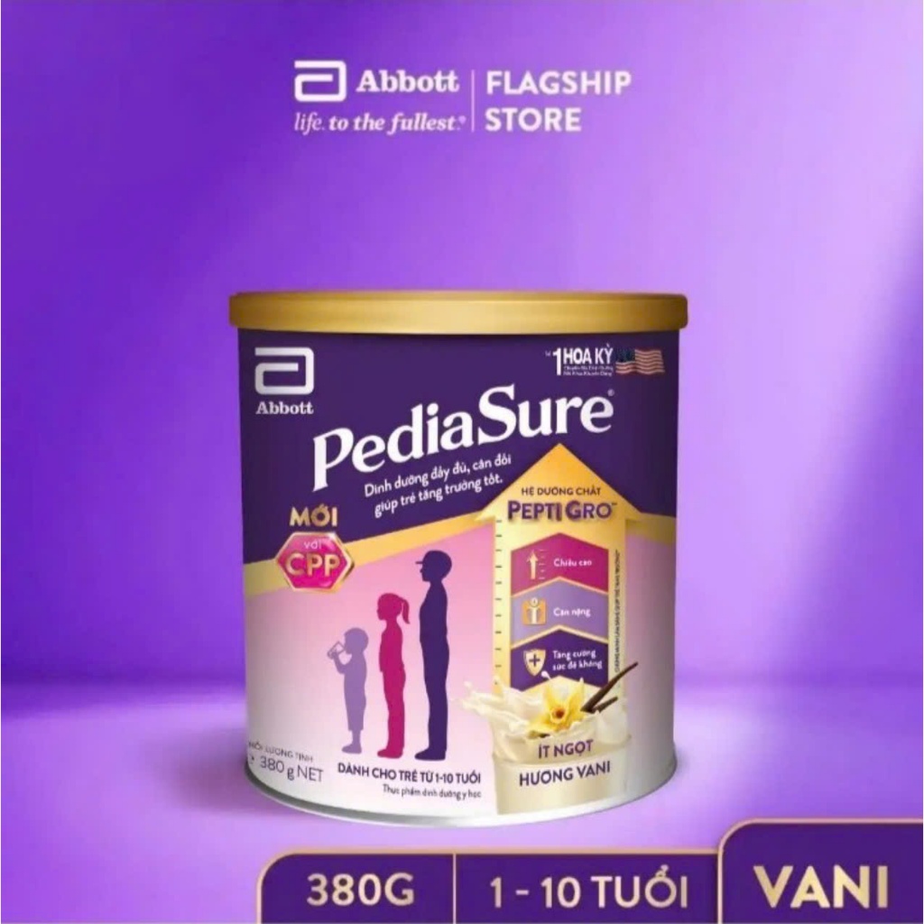 [Date mới 2026] Sữa bột Pediasure 380g hương Vani | Shopee Việt Nam