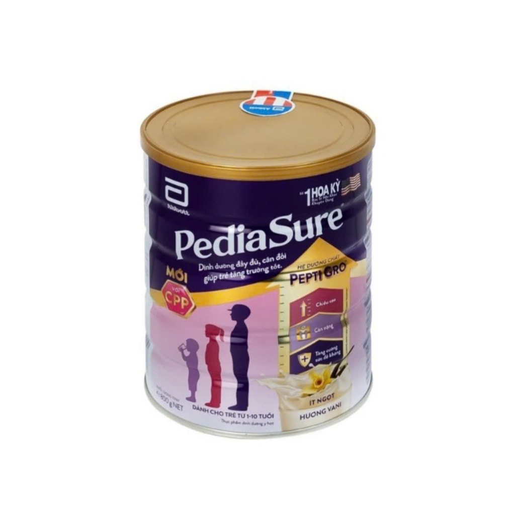 [Date mới 2026] 2-10 Lon Sữa Pediasure 800g Hương Vani ít Ngọt | Shopee ...