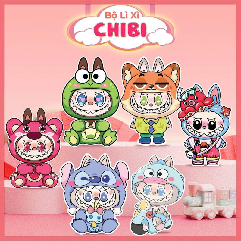 50/100 BAO LÌ XÌ CHIBI LABUBU DỄ THƯƠNG | Shopee Việt Nam