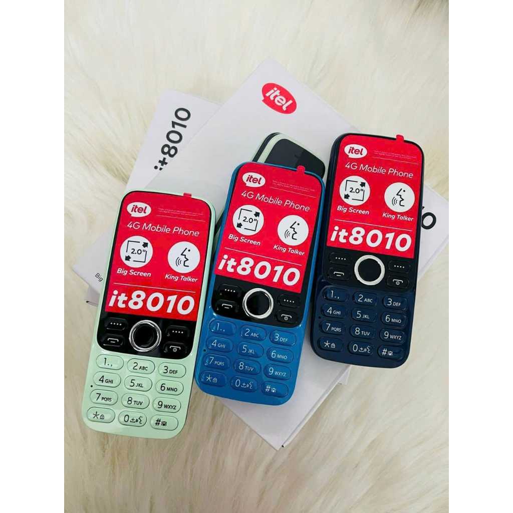 Điện thoại bàn phím itel 8010 4G 2sim. pin trâu bò.Màn 2.0. BẢO HÀNH 12 ...