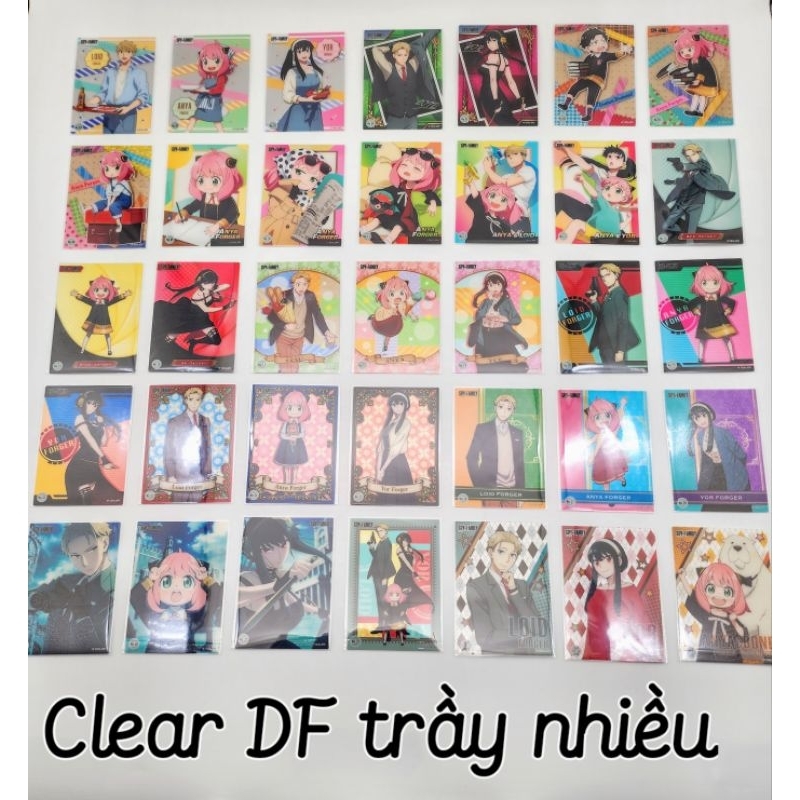 Thẻ bài bo góc Spy x Family, SxF, số 01, chính hãng, 2nd có DF | Shopee ...