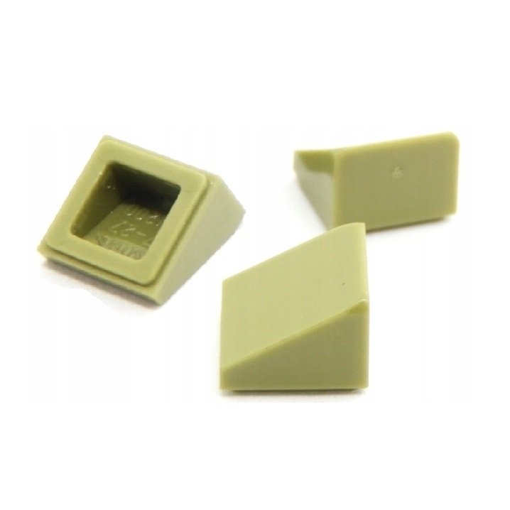 [3 Cái] LEGO Gạch Ngói 1x1x2/3 Xanh Olive ID 6002841 54200 | Shopee ...