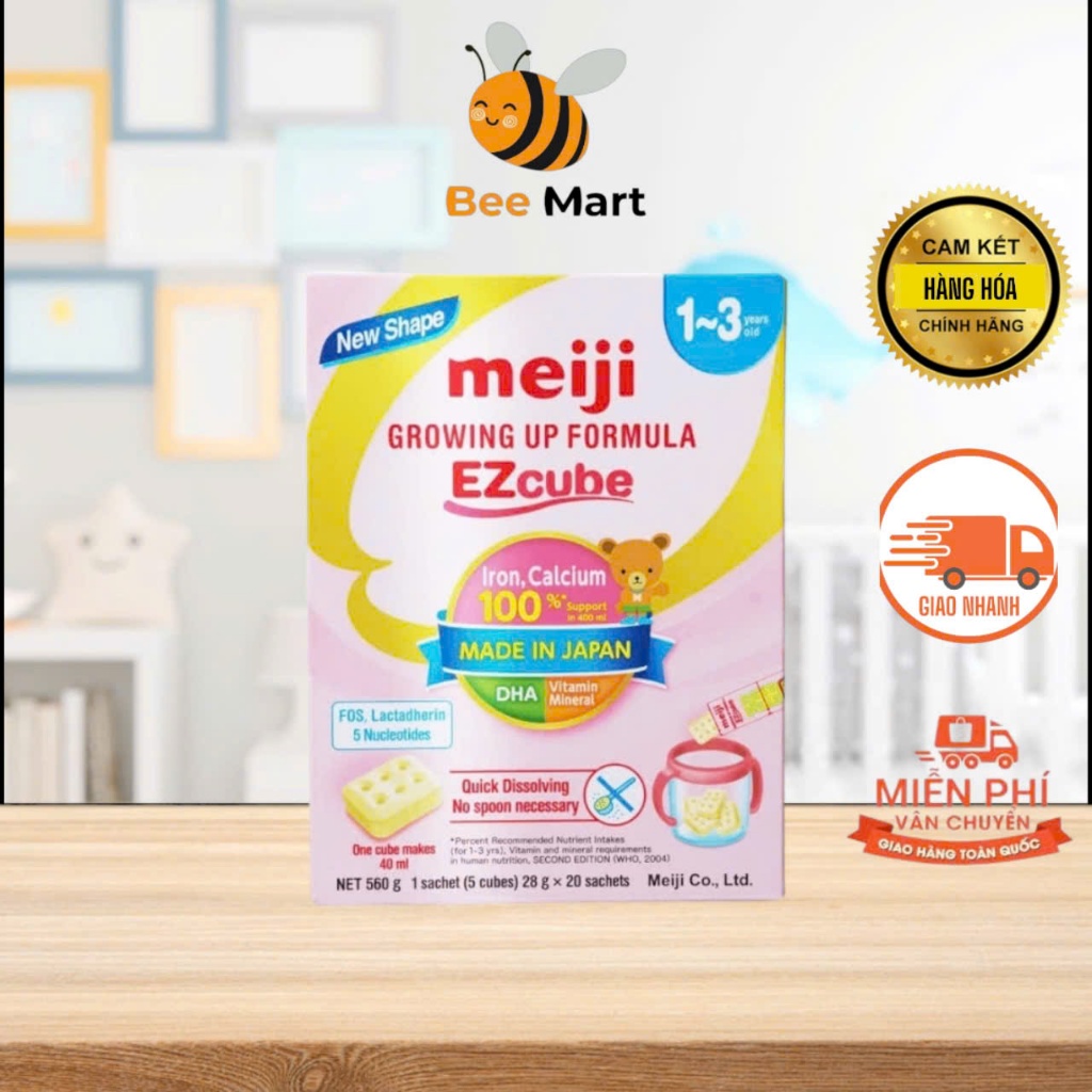 Sữa Meiji công ty hộp 560g 20 thanh (1-3 tháng) | Shopee Việt Nam