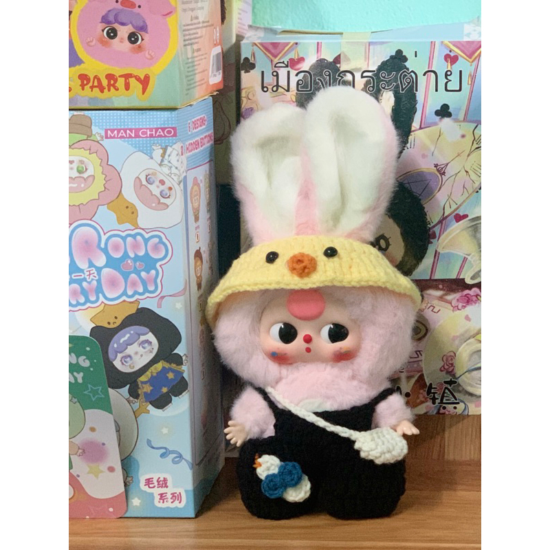 outfit thỏ macaron hình con vịt bằng len🧶 | Shopee Việt Nam