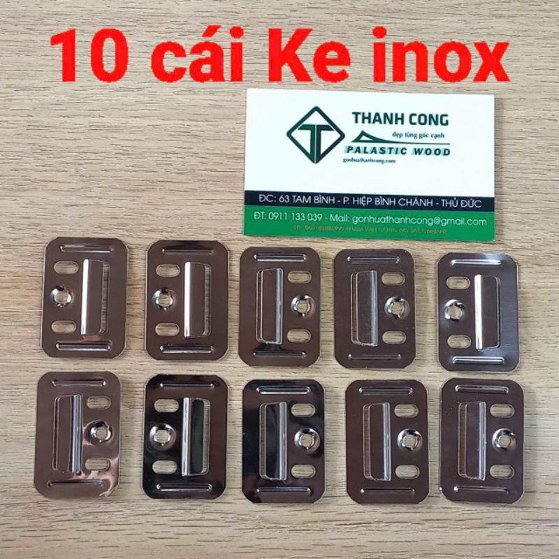 Ke kẹp inox , Pass Gài Lam Sóng | Shopee Việt Nam