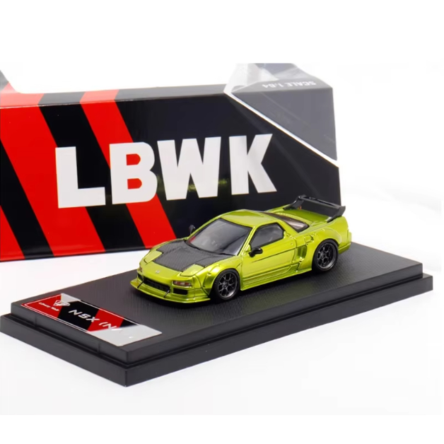 Mô hình ô tô LB-works NSX NA1 transparent green 1:64 SM Star model ...