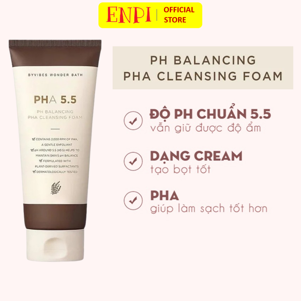 Sữa rửa mặt PHA 5.5 Byvibes Wonder Bath 130ml | Shopee Việt Nam