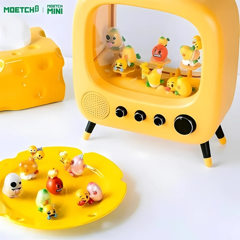 Mô hình đồ chơi Blind box Bana x Bana Emoji Cute Beans V2 MOETCH | Shopee Việt Nam