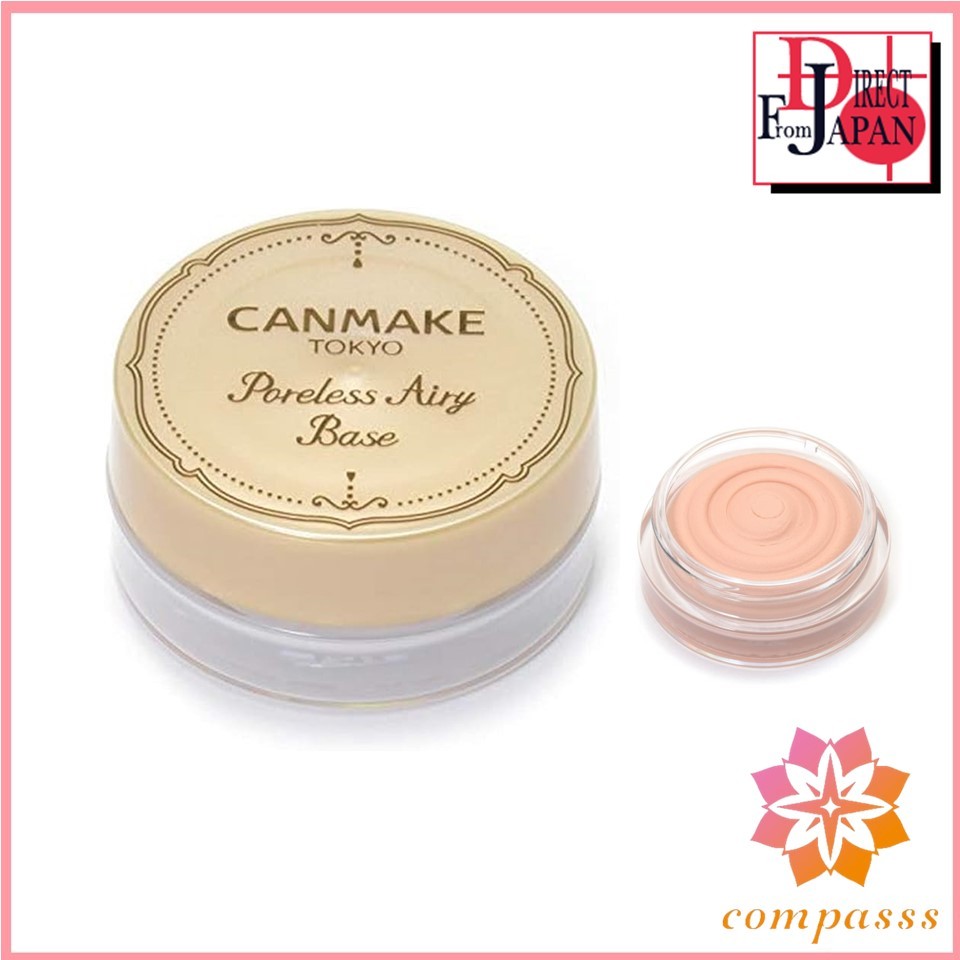 Kem lót trang điểm dạng hũ Poreless Airy Base của Canmake 9g | Shopee ...