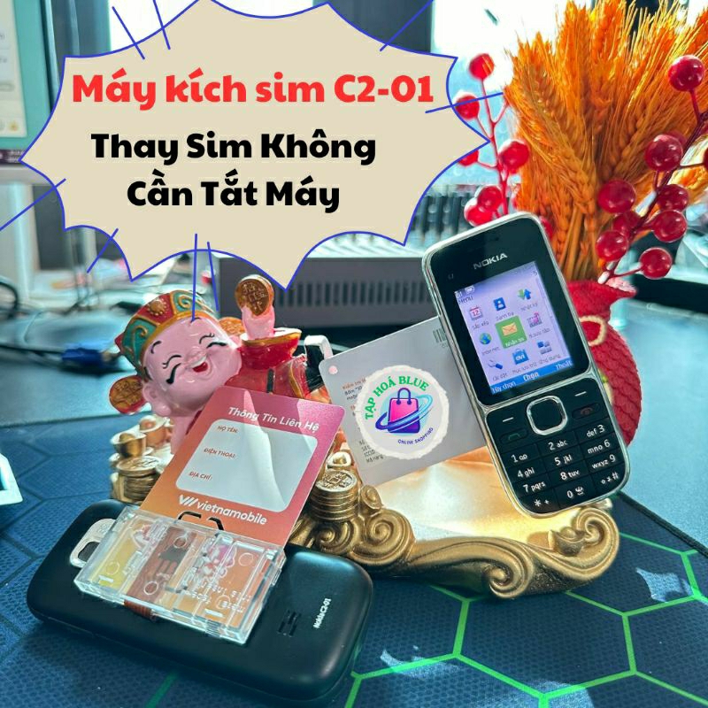 Máy Kích Sim C2-01 Thay Sim Không Cần Tắt Máy ( Hỗ Trợ Sóng 3G ...
