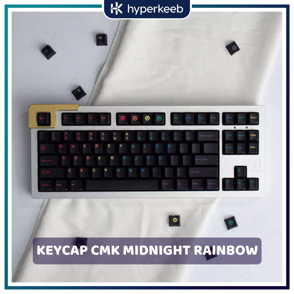 [HỎA TỐC] Keycap CMK Blue Samurai | 173 nút - nhựa ABS dày 1,5mm - in Double-shot - Profile ...