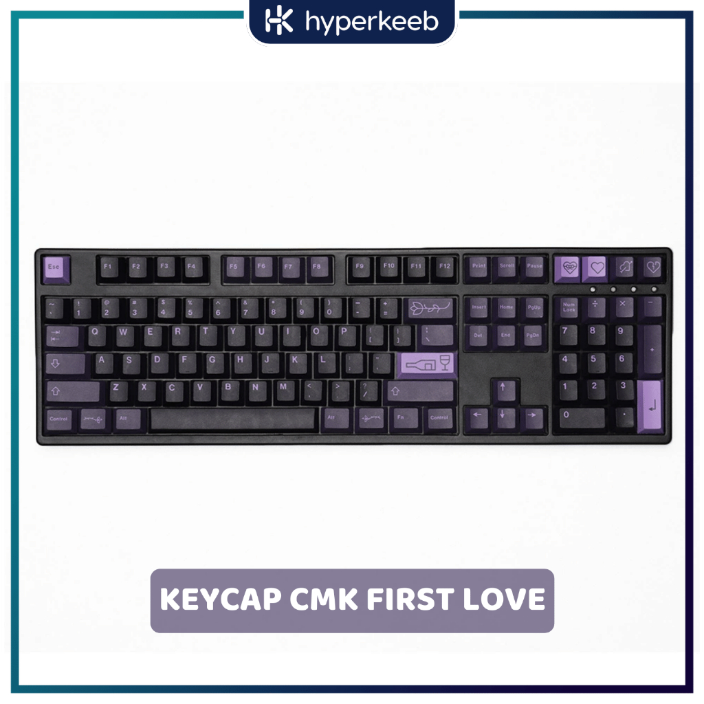 [HỎA TỐC] Keycap CMK First Love | 129 nút - nhựa PBT dày 1,5mm - in Dye ...