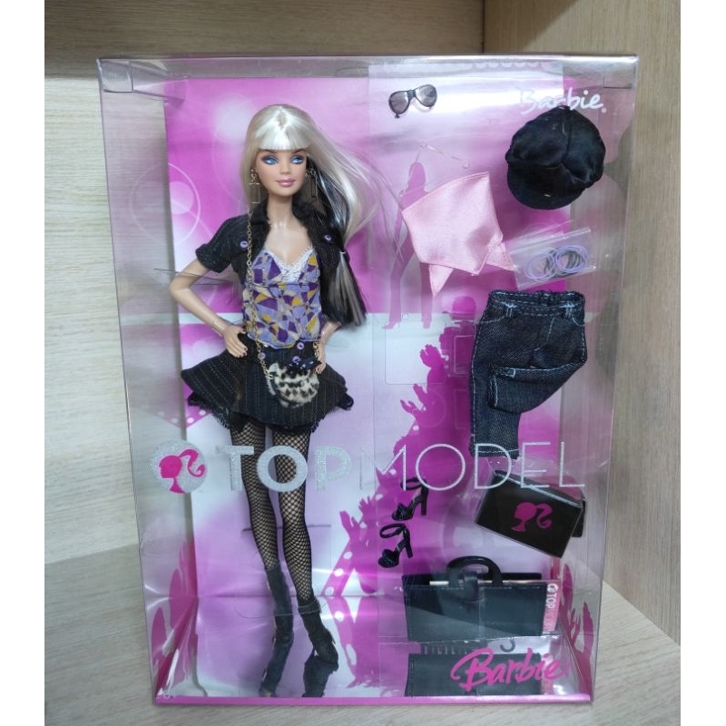 Búp bê Barbie Top Model Platinum Blonde Doll 2007 | Shopee Việt Nam