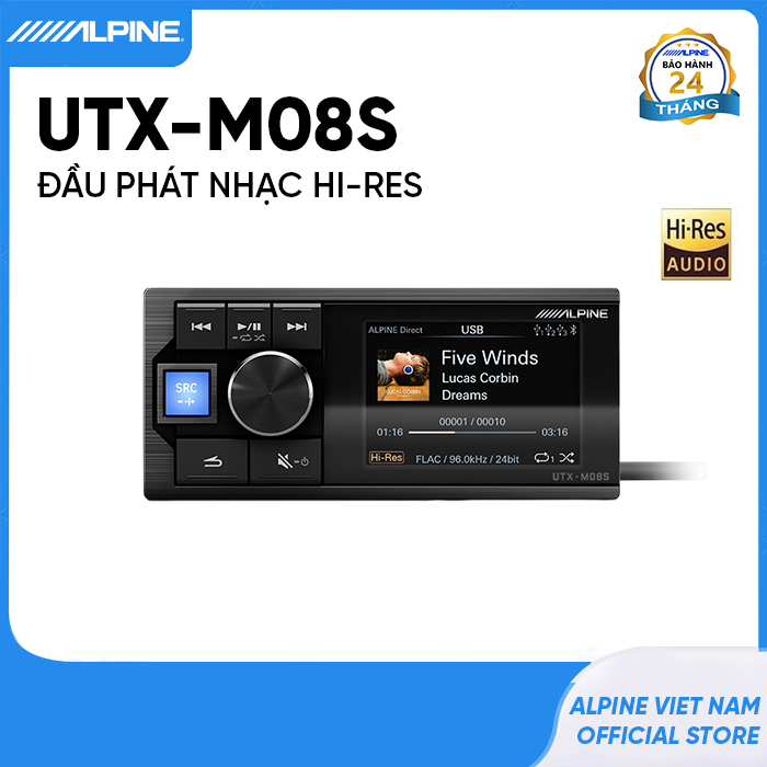 UTX-M08S Đầu phát nhạc Hires Alpine | Shopee Việt Nam