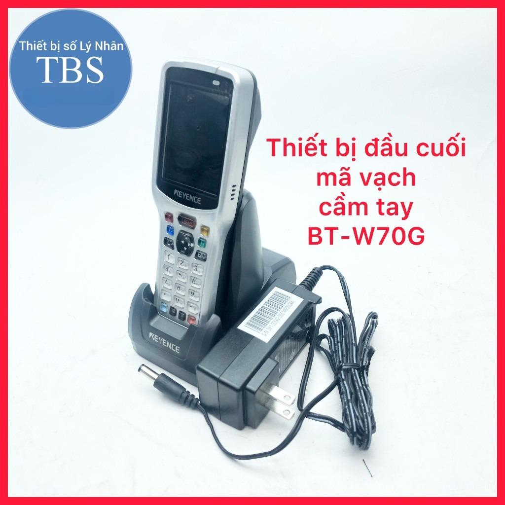 Thiết bị đầu cuối mã vạch cầm tay Keyence BT-W70 đầy đủ phụ kiện (Hàng đã qua sử dụng, bảo hành ...