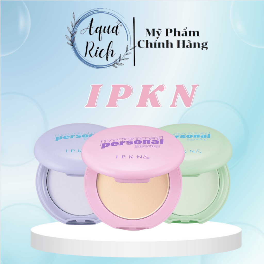 Phấn Phủ Nén IPKN Personal Perfume Powder Pact 5g [Tím - Xanh - Hồng] | Shopee Việt Nam