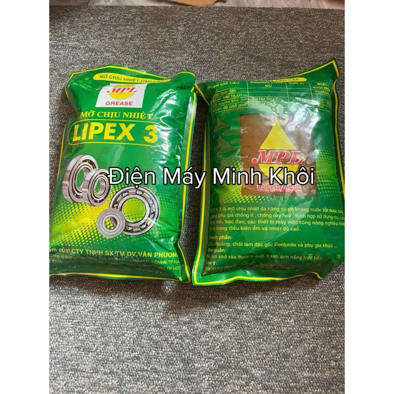 Mỡ Chịu Nhiệt Cao Cấp MLP LIPEX 3 ( Trọng Lượng 1KG ) | Shopee Việt Nam