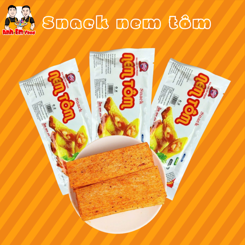 SNACK NEM TÔM đồ ăn vặt - Anh Em Food | Shopee Việt Nam