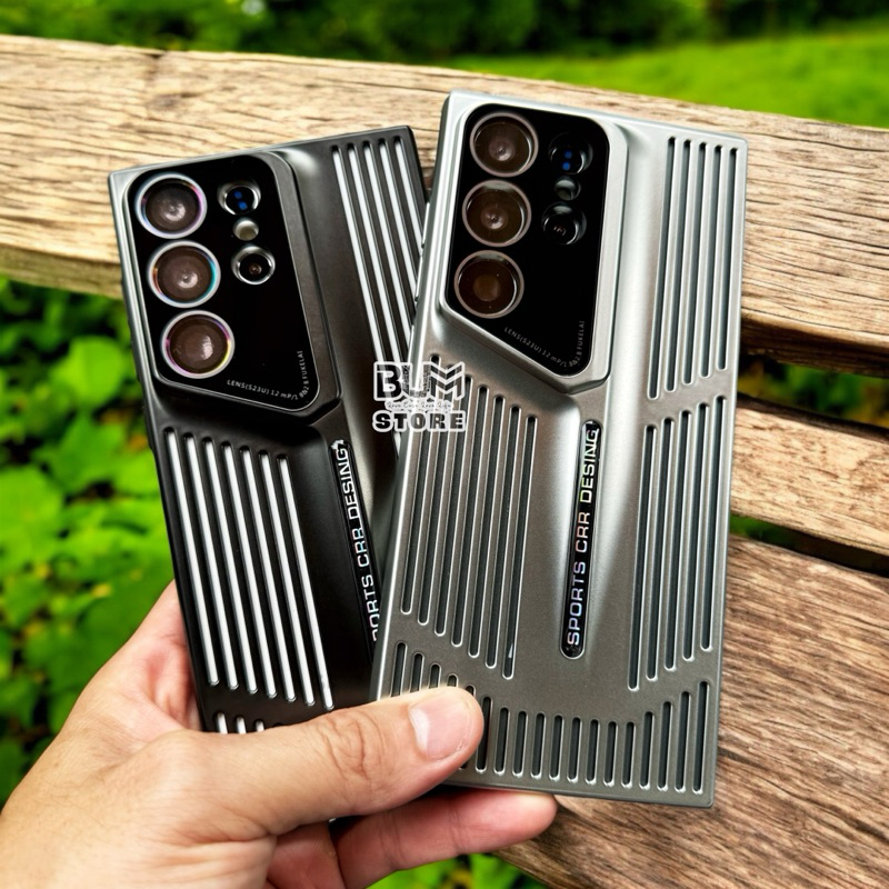 Ốp Lưng Samsung Galaxy S25 Ultra / S24 Ultra / S23 Ultra Tản Nhiệt Lens ...