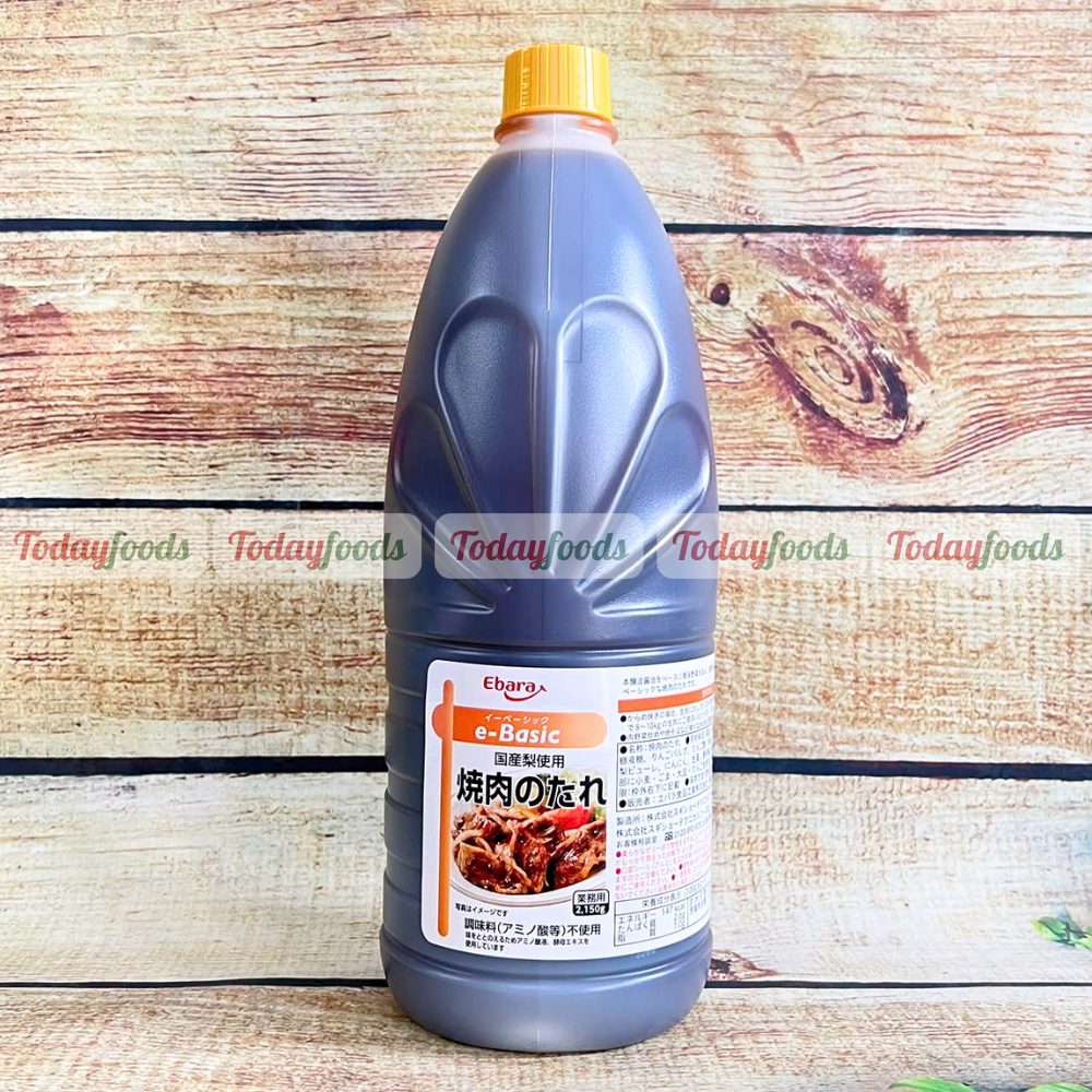 Nước Xốt Thịt Nướng Yakiniku E-basic (Ebara Nhật Bản) 2,15KG [Sốt Chấm, Ướp Thịt Nướng kiểu Nhật ...