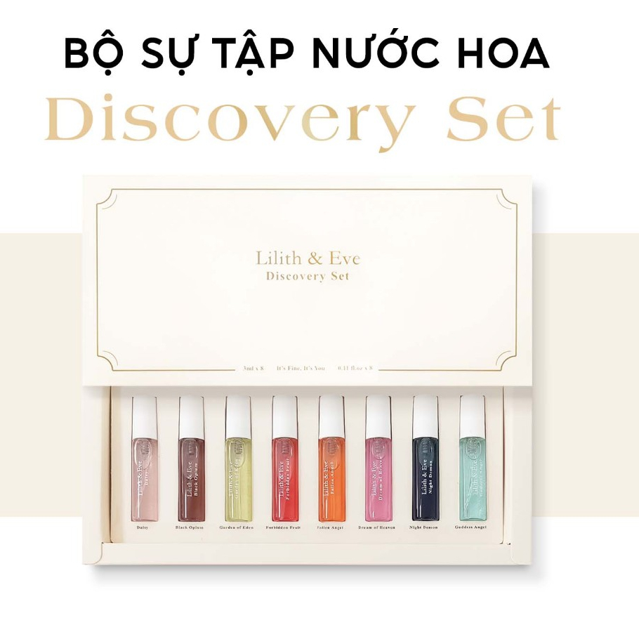 Nước hoa Lilith and Eve Discovery Set Eau De Parfum | Shopee Việt Nam